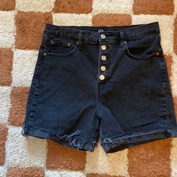GAP | Shorts | Womens Gap High Rise Roll Hem Cutoff Jean Short | Poshmark